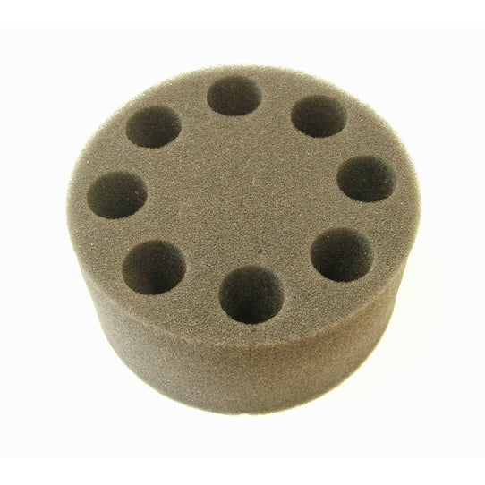 Green quarter reaction block, 6 holes 8ml reaction vessel 17.75mm dia ...